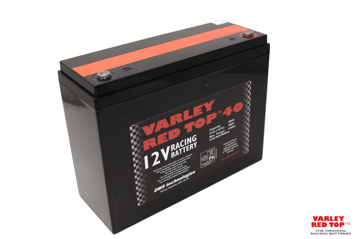 Varley Red Top 40 Battery — Motorsport Supplies