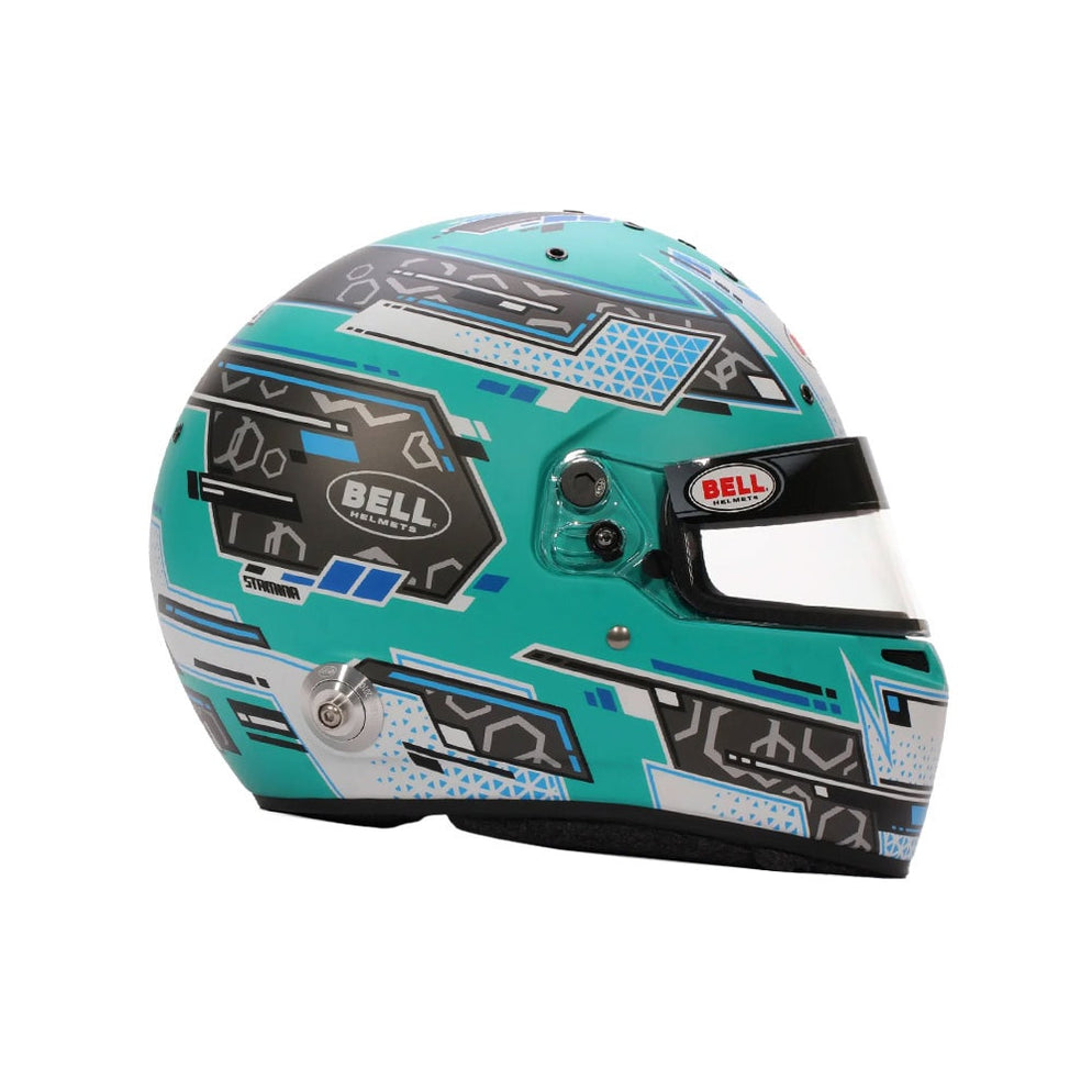 Bell RS7 Pro Helmet - Aquamarine — Motorsport Supplies