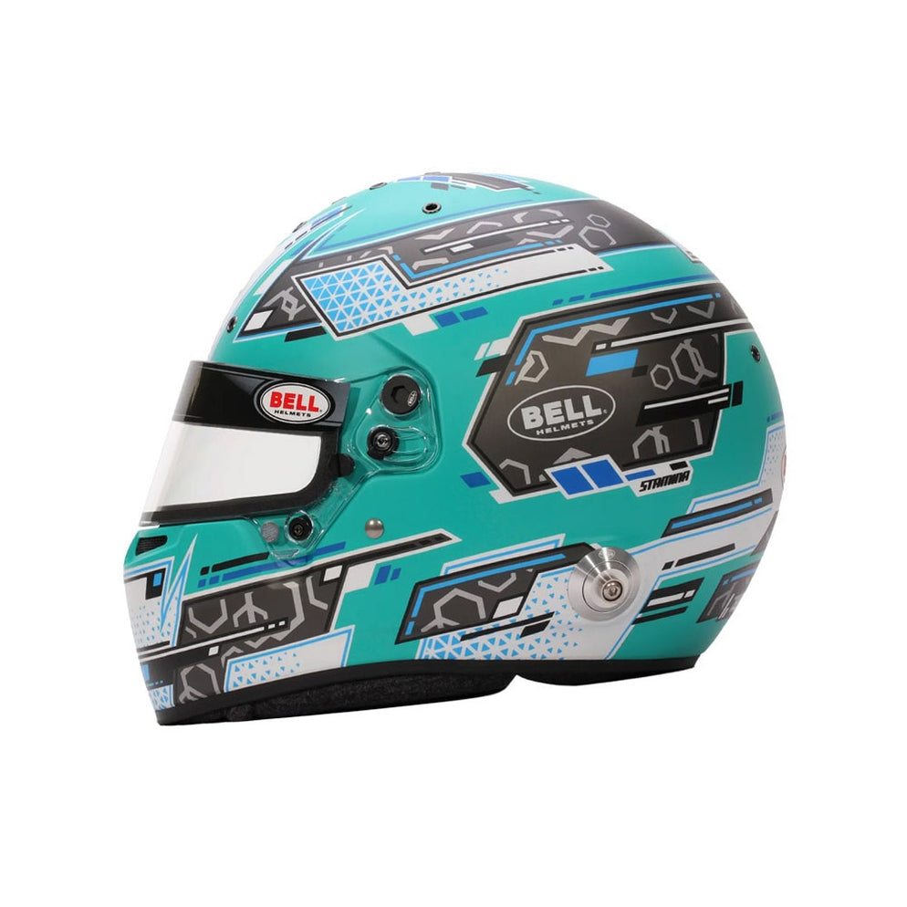 Bell RS7 Pro Helmet - Aquamarine — Motorsport Supplies