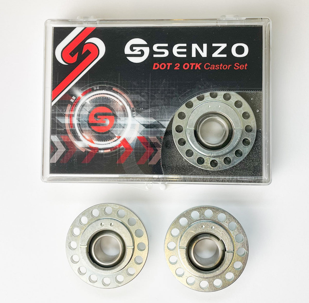 Senzo OTK Tony Kart Special DOT 2 Castor Adjuster Pair — Motorsport ...