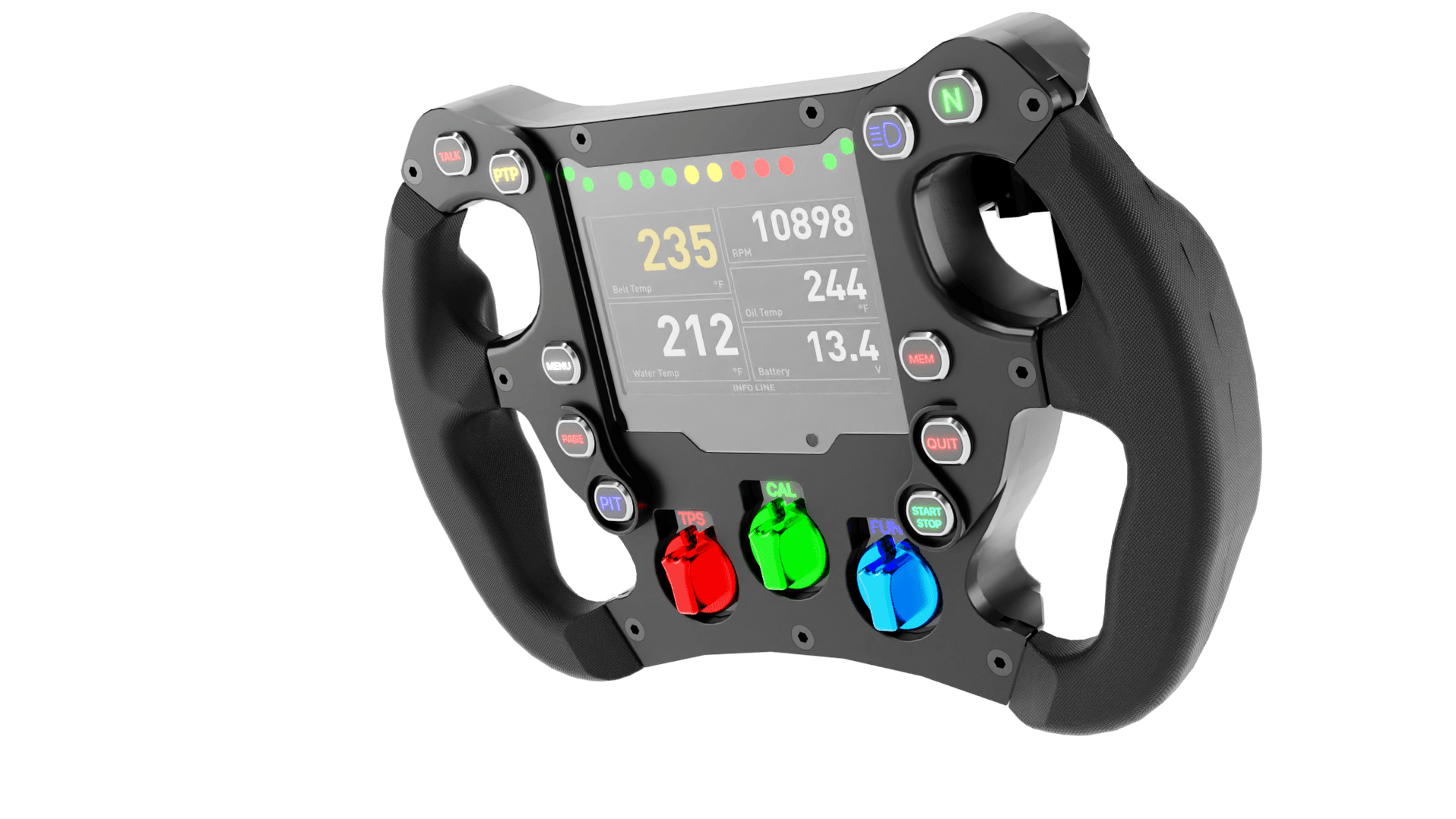 AiM Formula Steering Wheel 4 270mm — Motorsport Supplies