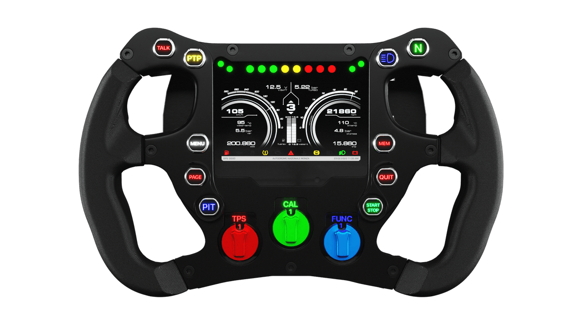 AiM Formula Steering Wheel 4 280mm — Motorsport Supplies