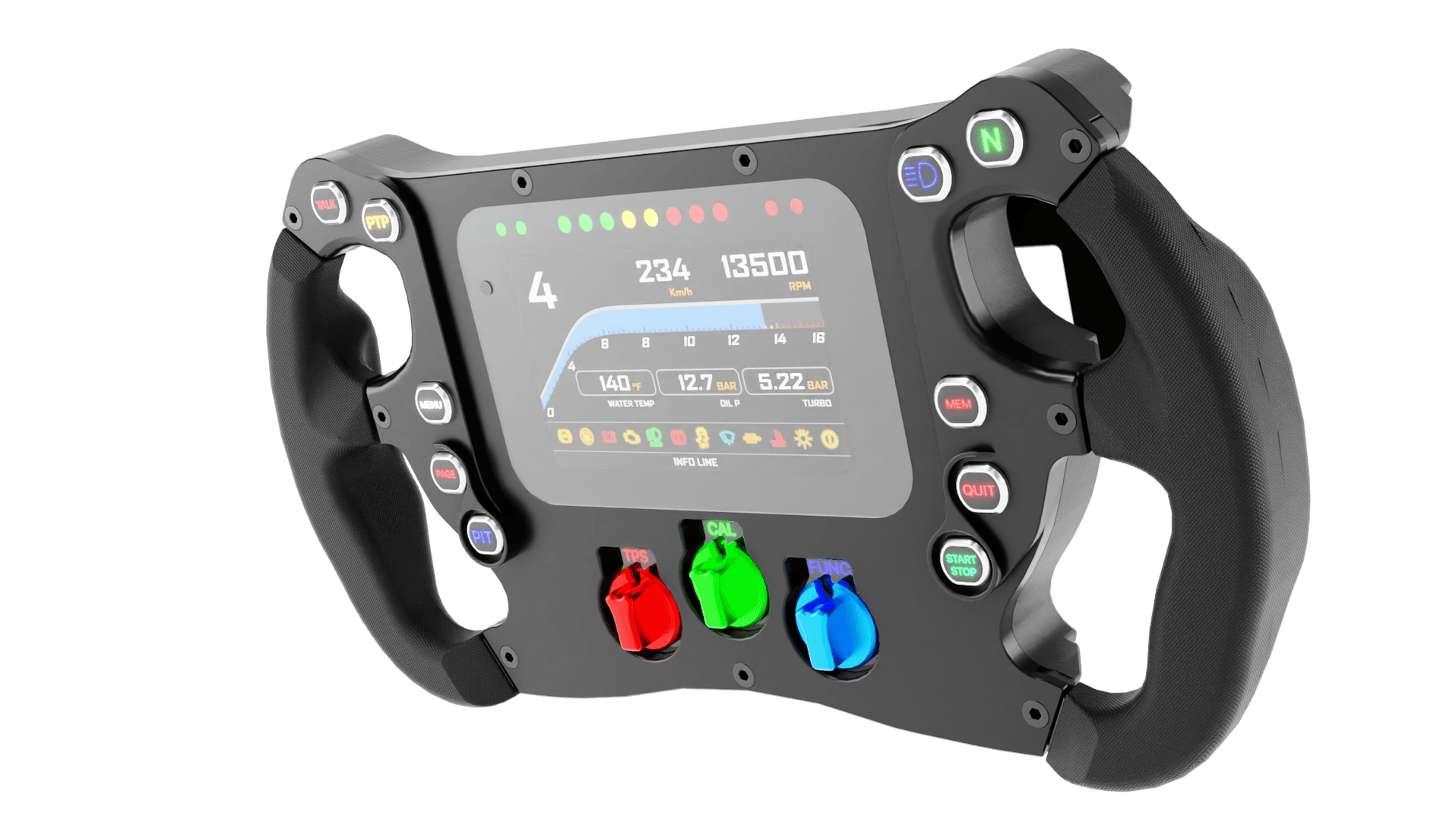 AiM Formula Steering Wheel 4 GT350mm — Motorsport Supplies