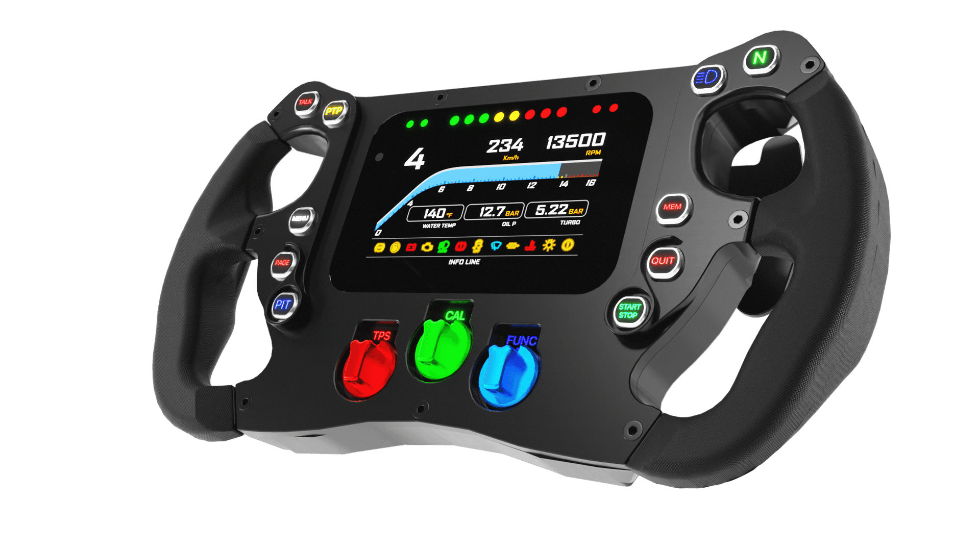 AiM Formula Steering Wheel 4 GT350mm — Motorsport Supplies