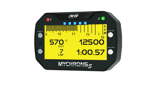AiM MyChron 5S GPS Lap Timer & Water Temperature Sensor — Motorsport ...