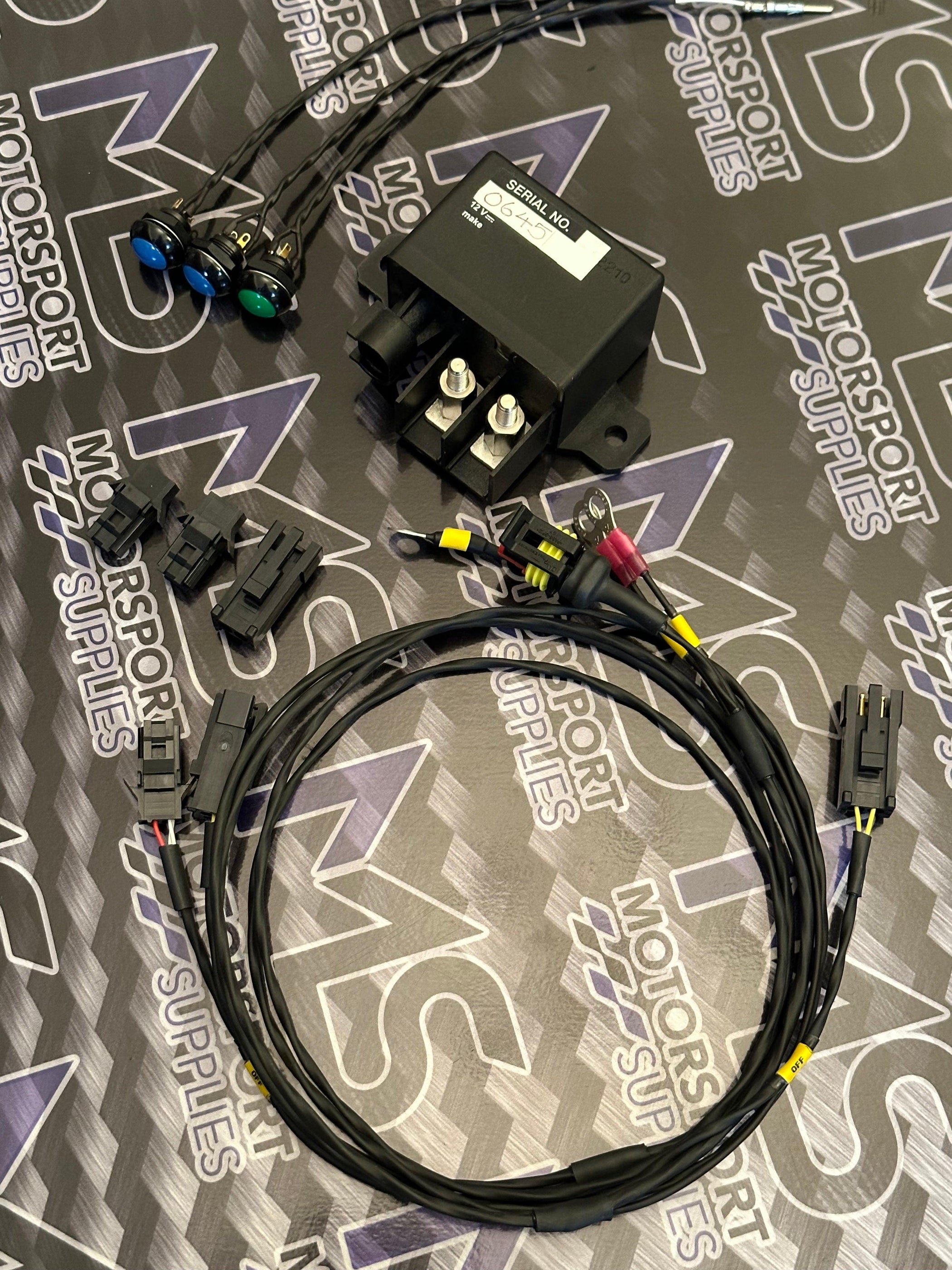 Battery Cut Off Relay Kit / Isolator — Motorsport Supplies