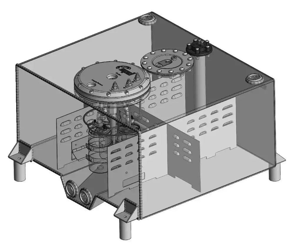 SPD Fuel cell 60L internal pumps – Motorsport Supplies