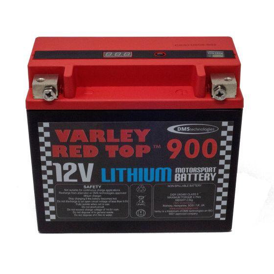 Varley Red Top 900 Lithium Battery — Motorsport Supplies