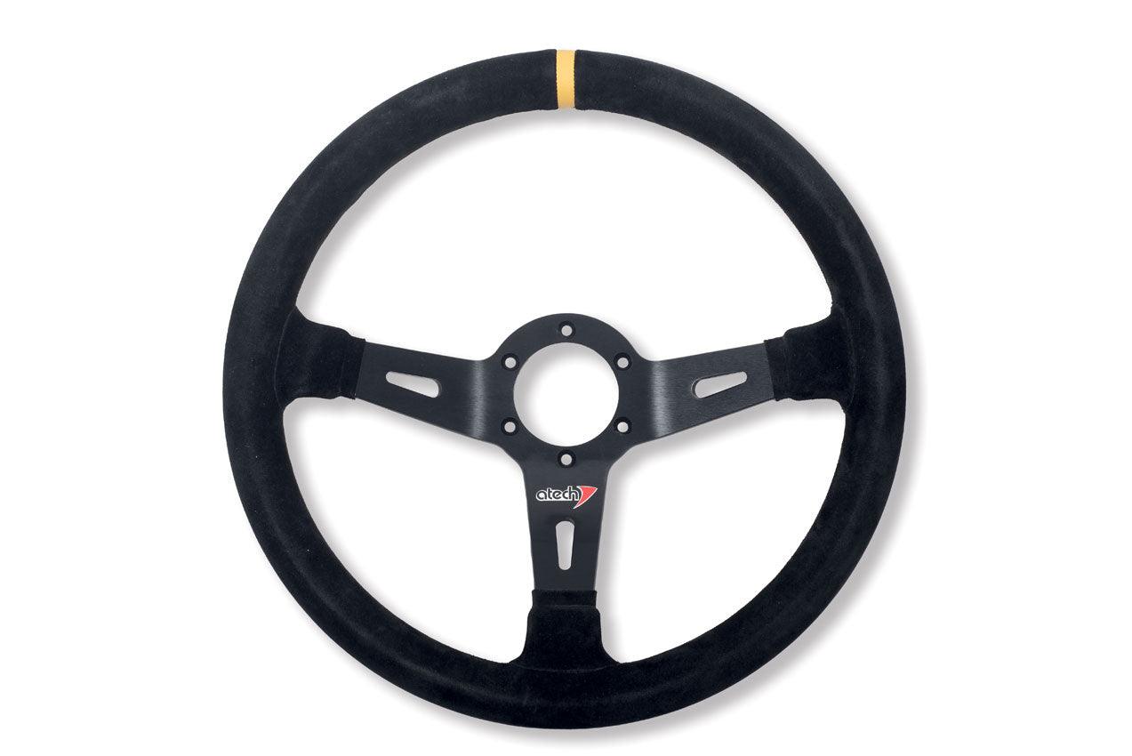 Atech 350mm Deep Dish Steering Wheel – Motorsport Supplies