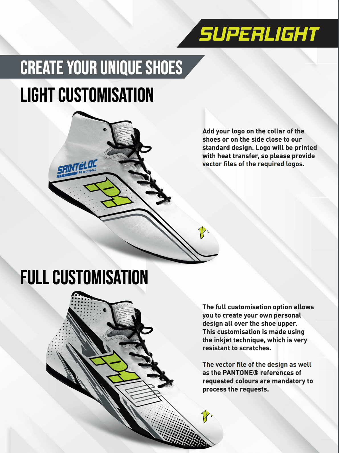 P1 Superlight Race Boot — Motorsport Supplies