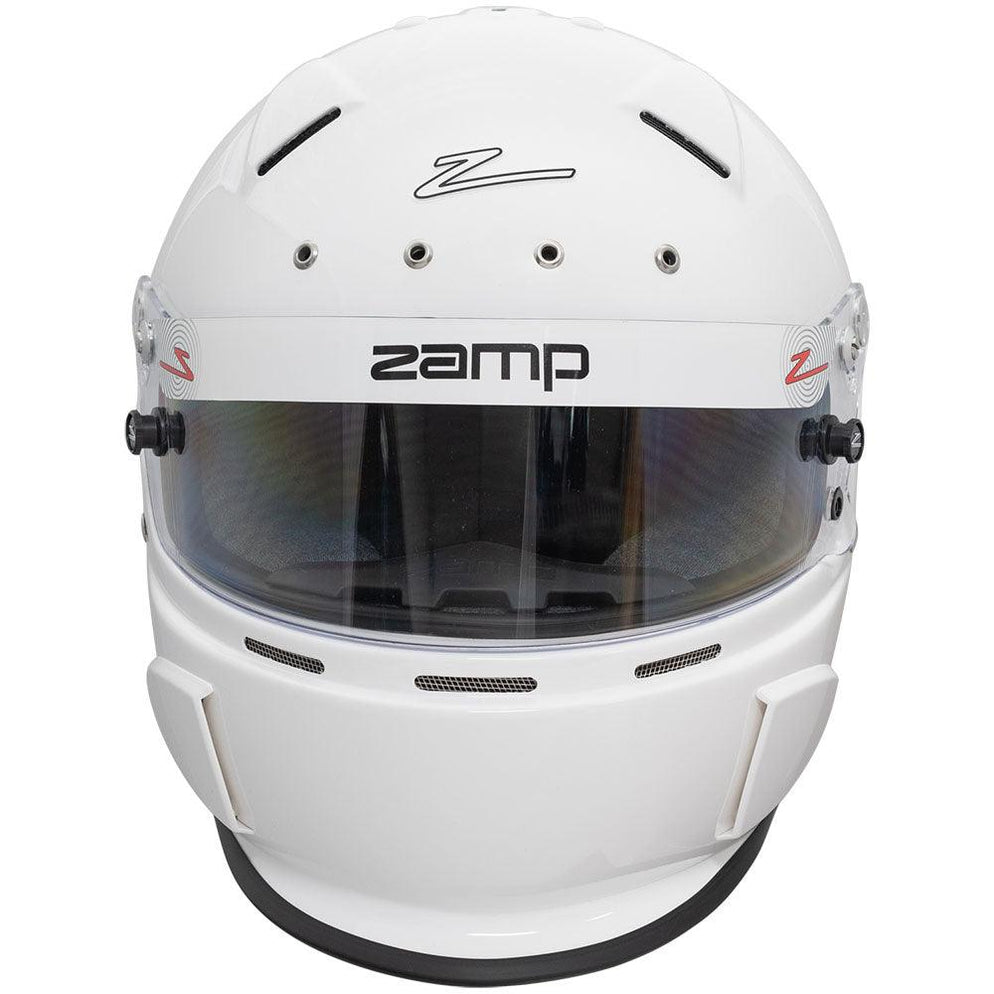 Zamp RZ 70E Switch White Helmet — Motorsport Supplies